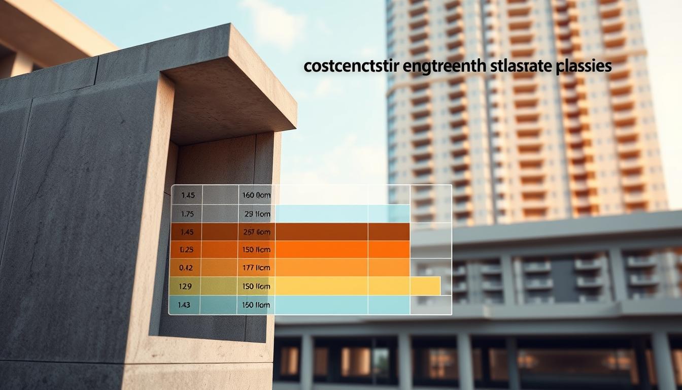 Druckfestigkeitsklassen Beton